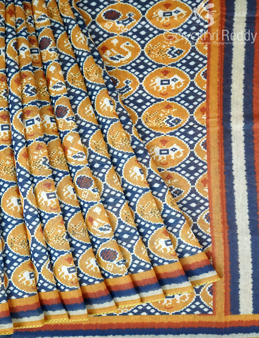 CHANDERI SILK SAREE-CPS1140
