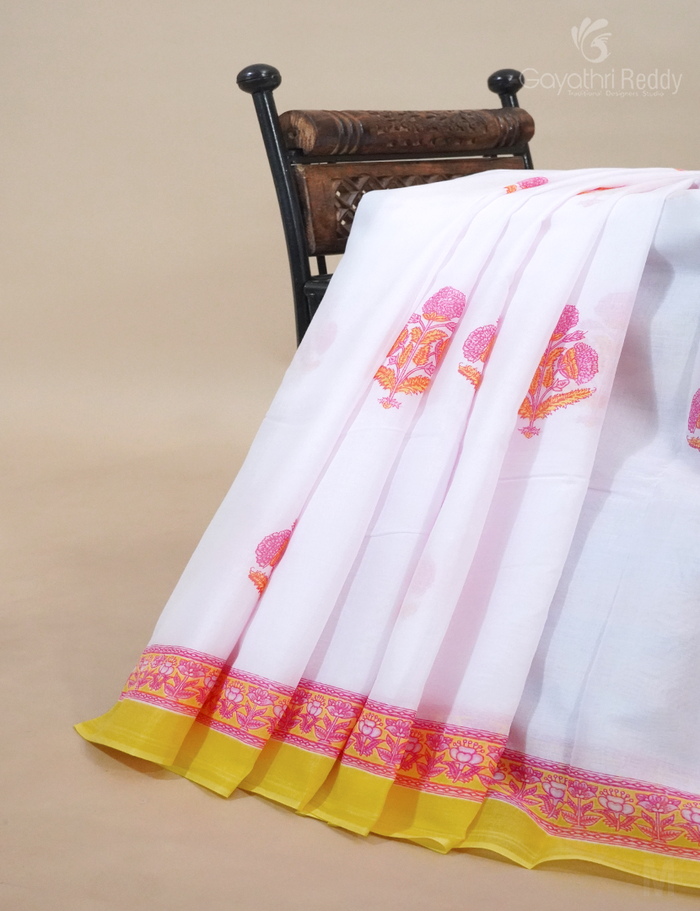 Buy Authentic Mulmul Cotton Saree Online – Lightweight, Breathable ...